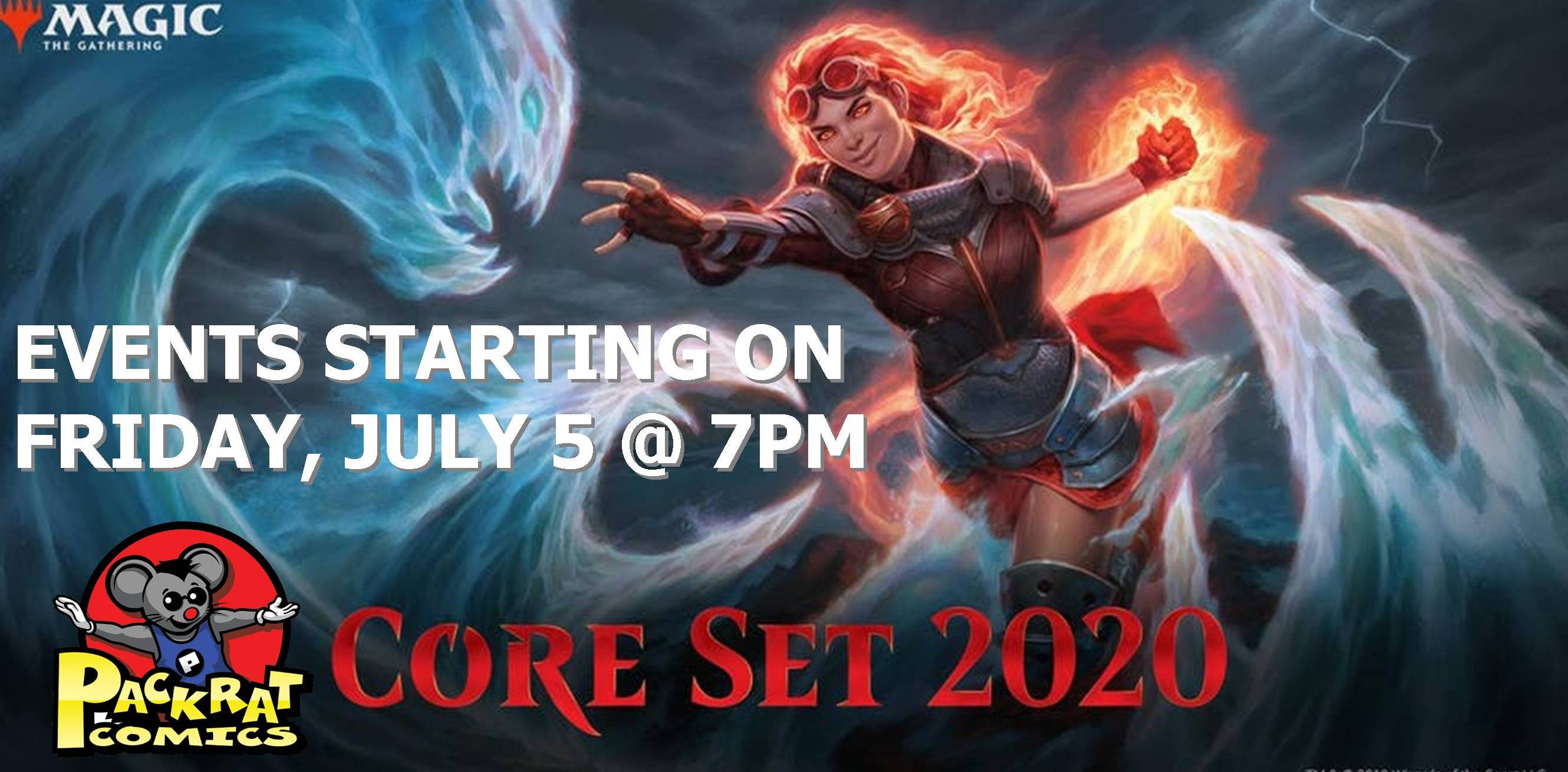 Core 2020 PreRelease with New Start Times – Packrat Comics