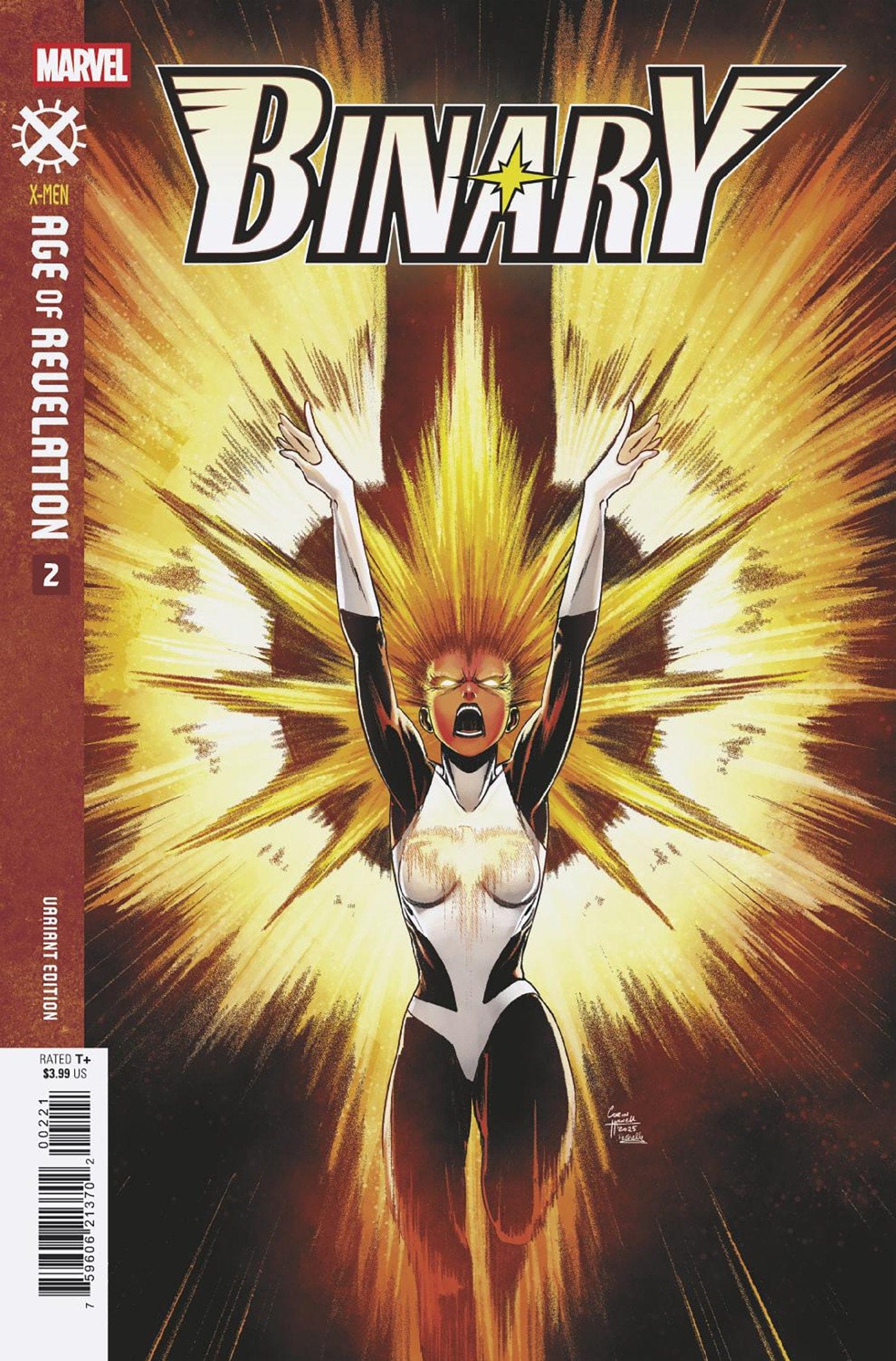 BINARY #2 CORIN HOWELL VARIANT [AOR] – Packrat Comics