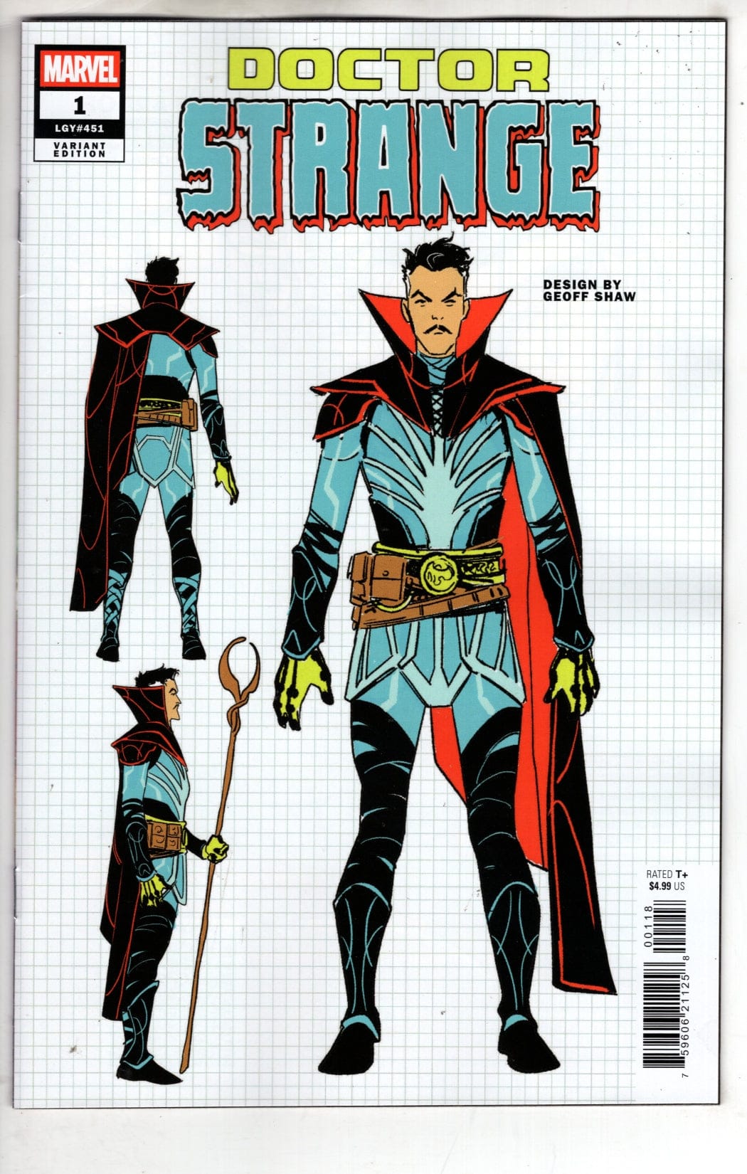 DOCTOR STRANGE #1 DESIGN VARIANT – Packrat Comics