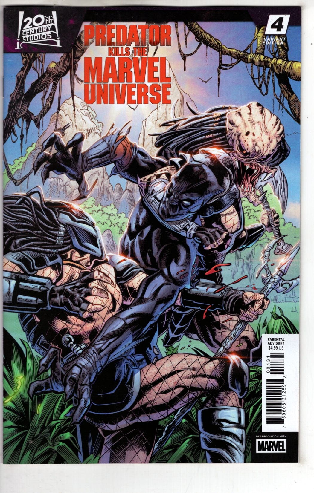 PREDATOR KILLS THE MARVEL UNIVERSE #4 CHRIS CAMPANA VARIANT [VF/NM ...