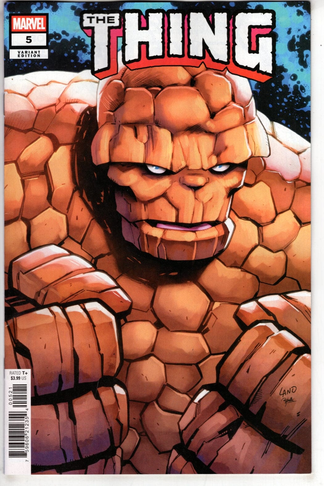 THE THING #5 GREG LAND VARIANT – Packrat Comics