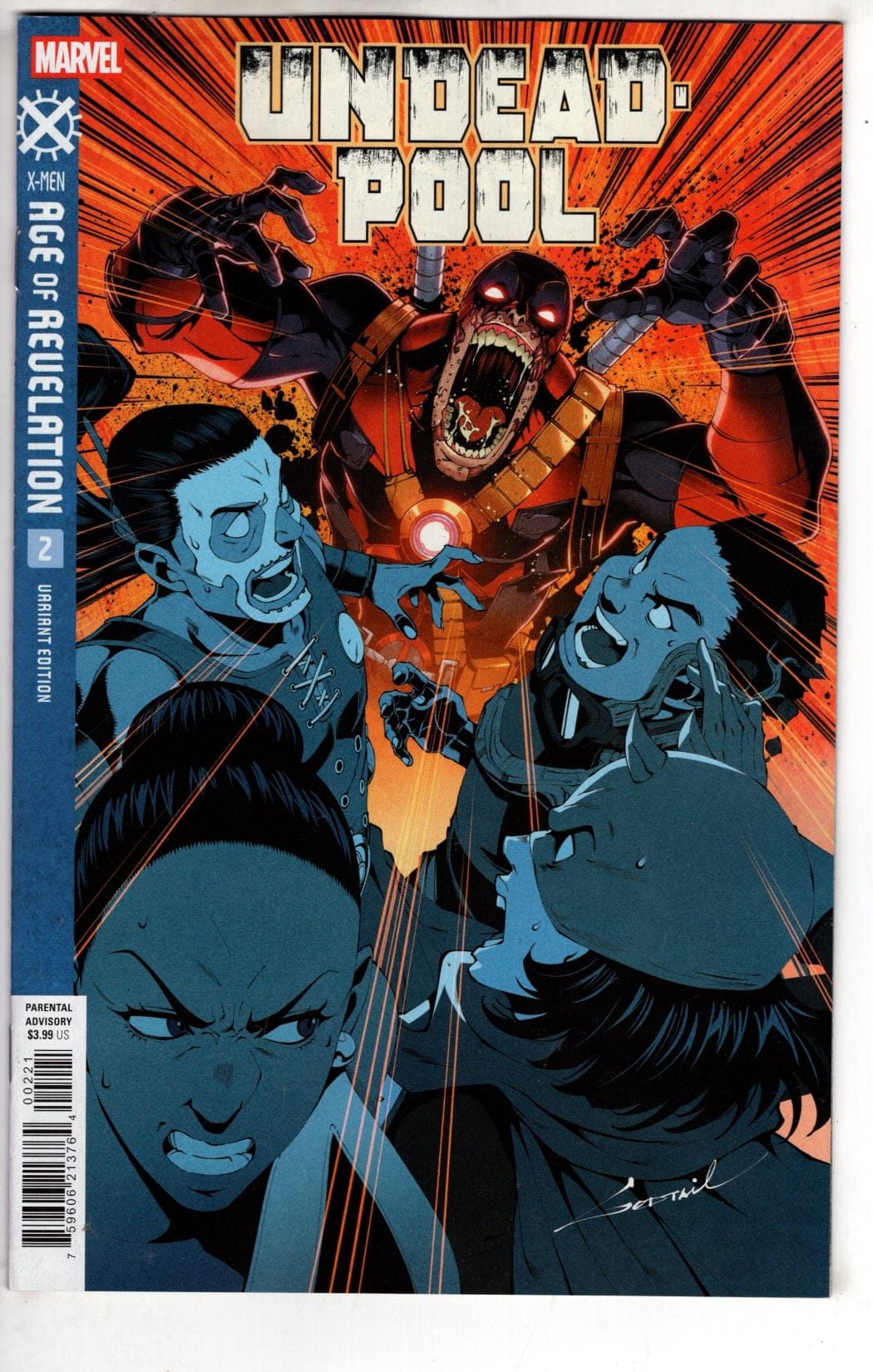 UNDEADPOOL #2 GODTAIL VARIANT [AOR] – Packrat Comics