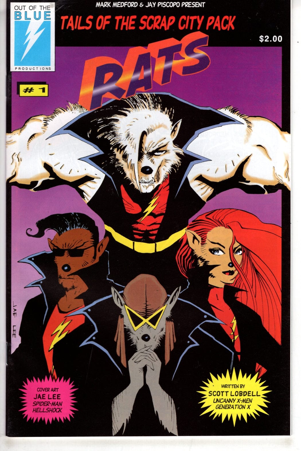 Tails of the Scrap City Pack Rats (1994) #1 [FN/VF] – Packrat Comics